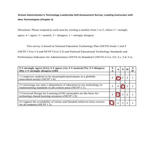Self assessment survey-2.doc