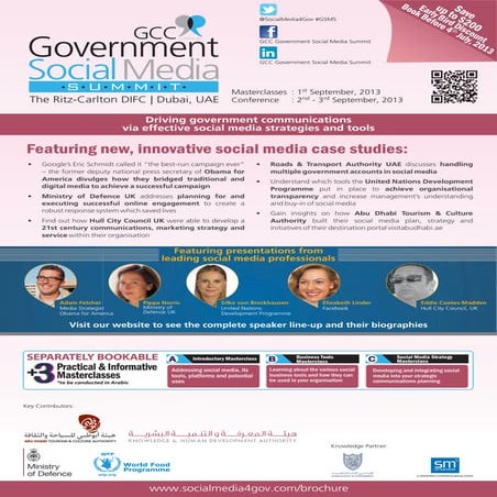 2nd GCC Government Social Media Summit | PDF
