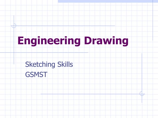 Engineering drawing (engineering lettering) lesson 3 | PPT