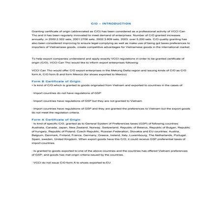 Gsp form a vs form b | ODT