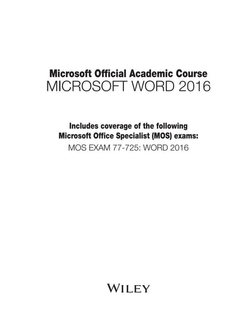 Uses of MS Word in Education | DOCX | Desktop Publishing | Computer Software and Applications