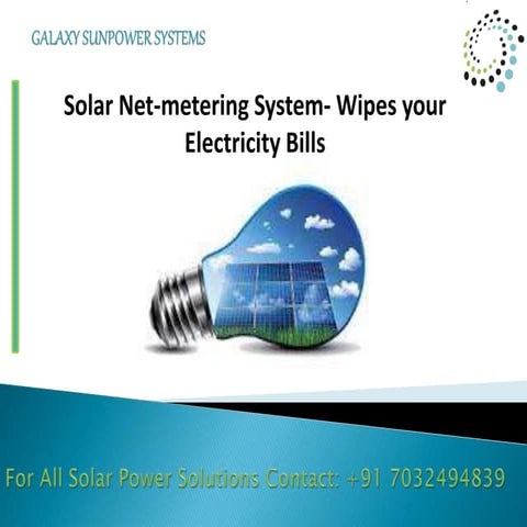 solar net-metering system | PPT