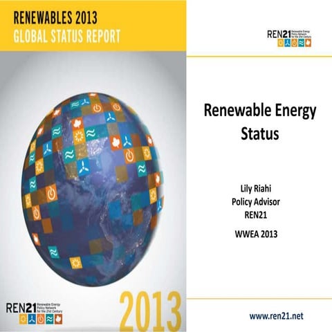 Renewables 2022 Global Status Report Ren21 | PDF