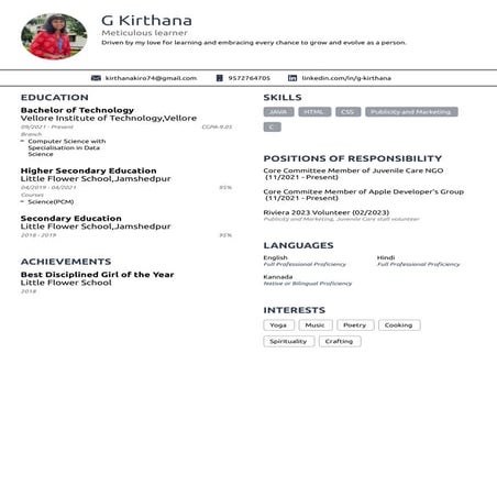 Resume | PDF