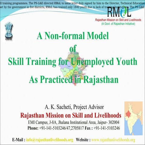 Rural self employment training institutes (rseti) | PPTX