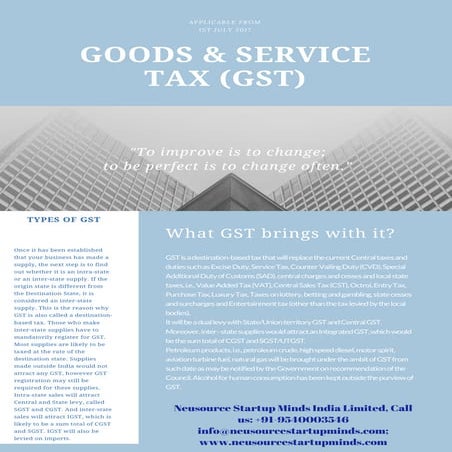 GST | PDF