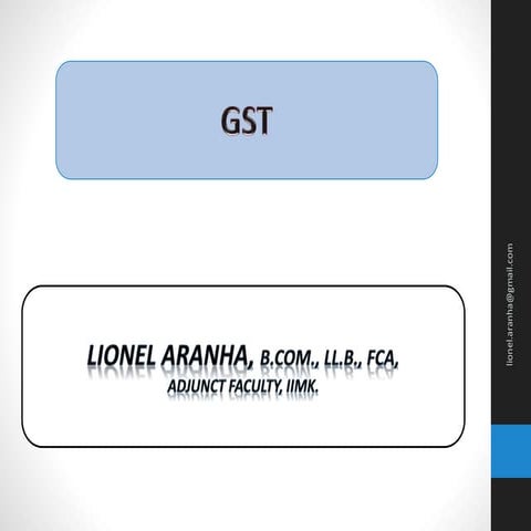 A Beginners Guide to GST 2017 | PPT