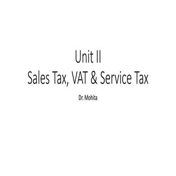 GST - Unit II CST.pptx