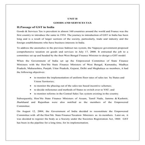 Gst and its features | PPT