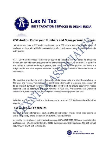 GST Refund | PDF