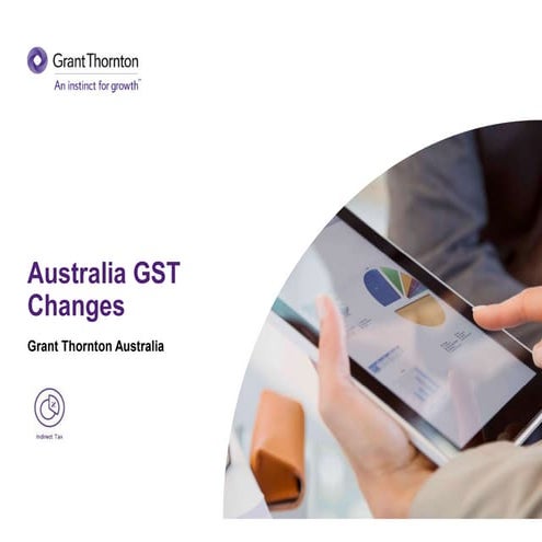 Australia: GST changes | PDF
