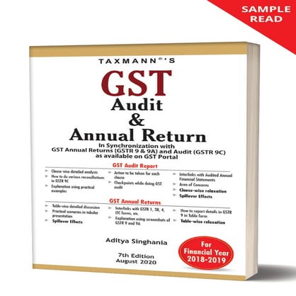 Taxmann's GST Audit & Annual Return | PDF