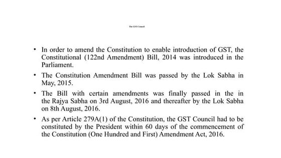GST Council - Vision, Mission and Functions.pptx