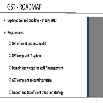 Gst presentation | PDF