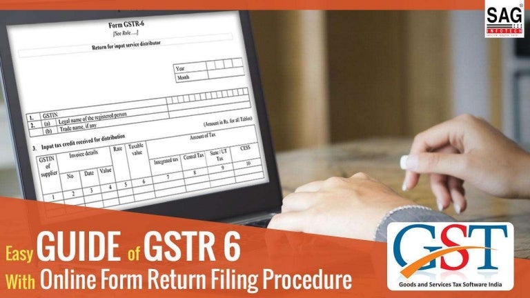 GSTR 6 Form Online Filing by Step by Step Guide