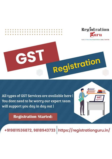 Types of GST Registration with registration guru | PDF