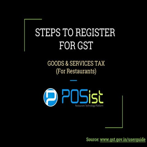 How to Register Your Restaurant for GST | PDF