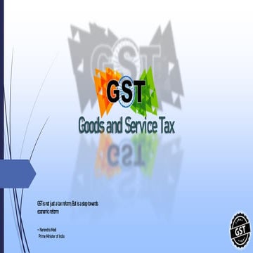 GST UNIT 1 learning and practice of goods and services | PDF