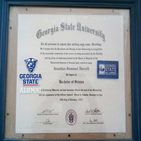 Georgia State University Degree 2007 | PDF | Undergraduate Education ...