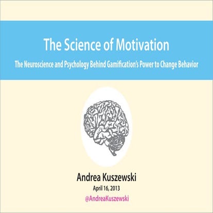 The Science of Motivation | PDF