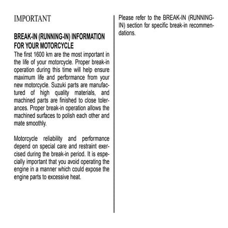 Comprehensive User Manual for 250GY-2 Motorcycle Safe Operation and ...