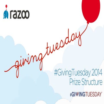 #GivingTuesday 2014 Prize Structure and Strategy | PDF | Business and ...