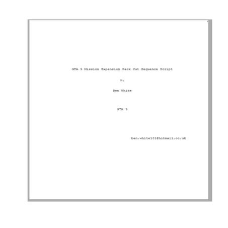 Gta 5 Script | DOCX