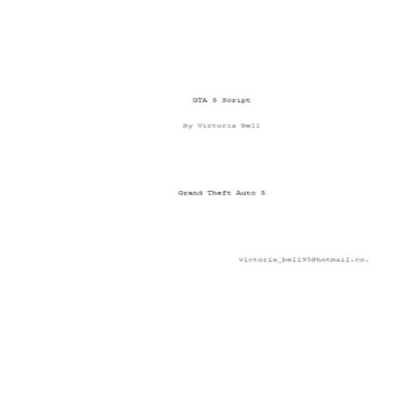 Gta 5 script | PDF