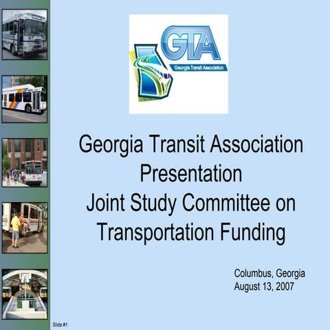 Transportation in the state of Georgia | PPTX