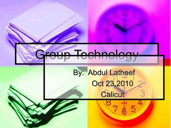 Group Technology Basics.ppt