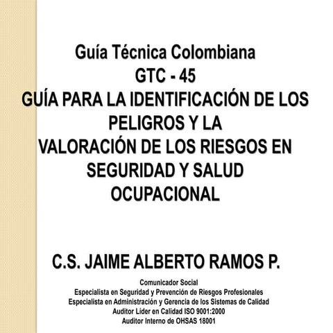 Gtc 45-personal | PDF