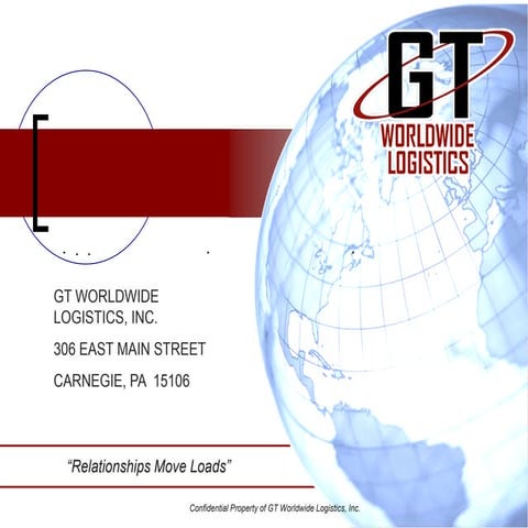 Gt Company Presentation Template | PDF