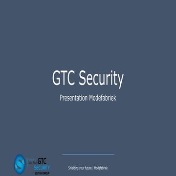 Gtc security | PPTX