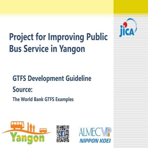 GTFS Manual (20191227) English Version | PPT
