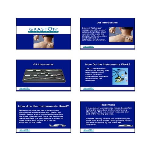 Introduction to Graston Technique | PDF