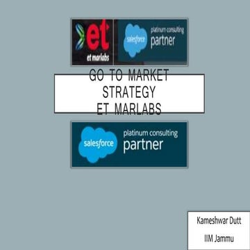 GTM Strategy for IT Service | PPTX