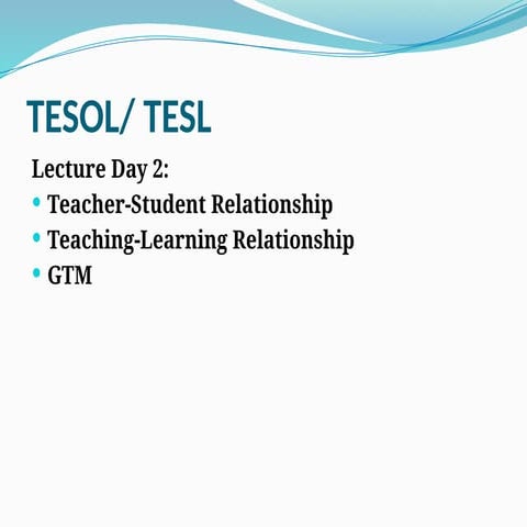 TEACHING GTM Method.pptx TEACHING AND LEARNING | PPT