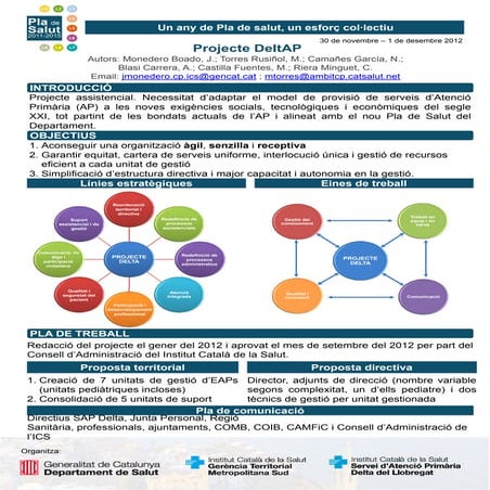 GTMS. Projecte DeltAp | PDF