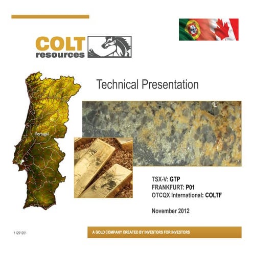 Colt Resources Technical Report | PDF