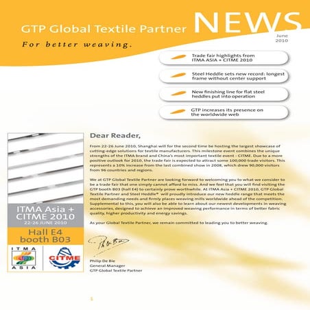 GTP News June 2010 | PDF