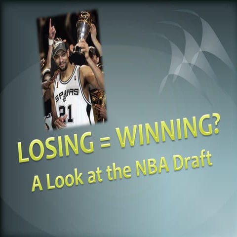 Tanking & the NBA | PPTX