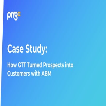 A B2B Content Marketing Program for a Multinational Enterprise Telecom | PDF