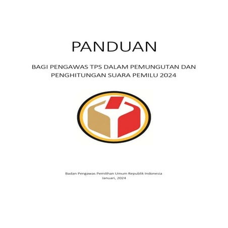 PENGAWASAN TAHAPAN PEMUNGUTAN DAN REKAPITULASI SUARA PEMILU 2024.pptx