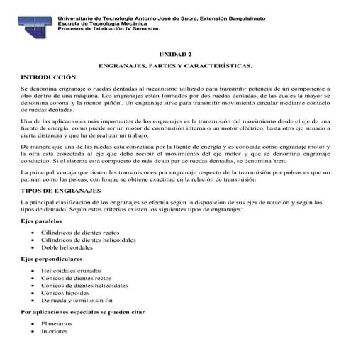 Diseño de engranes. | PPTX