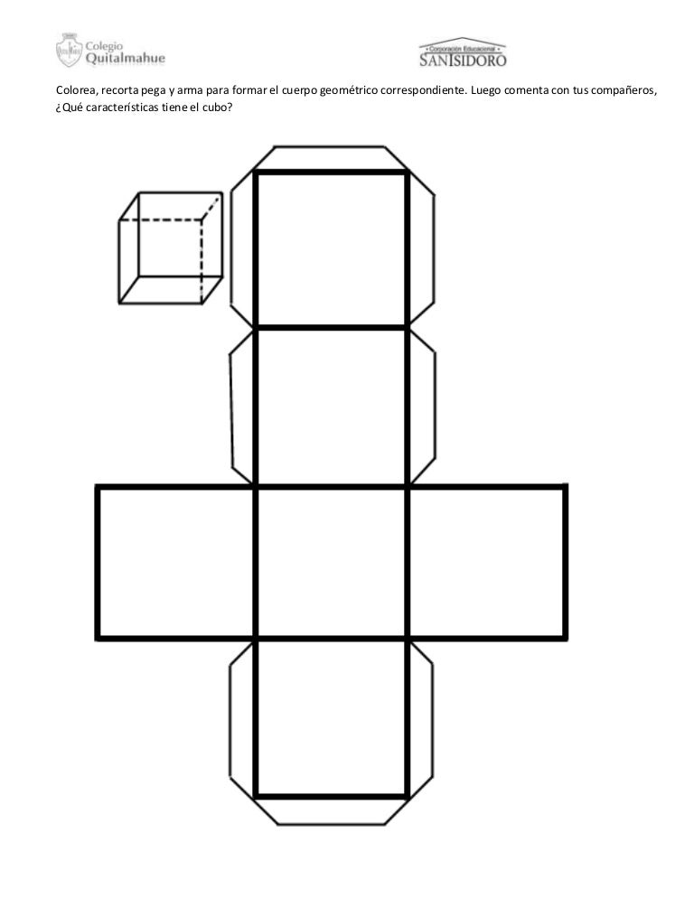 Guía cubo y prisma (por separado)