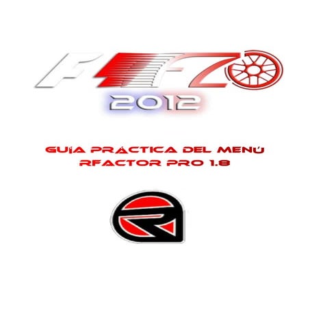 Guía del menú rFactor 1.8 pro FZO | PDF