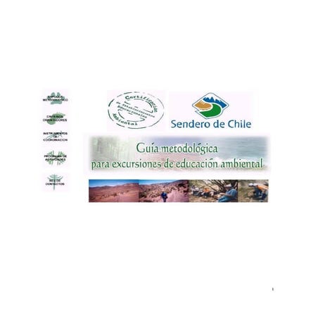 Guía de Excursiones del Sendero de Chile | PDF