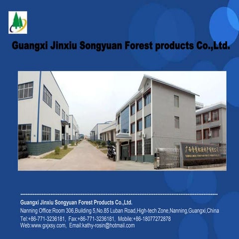 Guangxi Jinxiu Songyuan Forest Products Co.,Ltd. | PPT