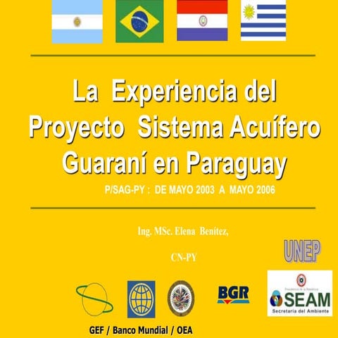 Guarani Coord presentation. of Paraguay | PPT