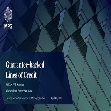 Guarantee-Backed Lines of Credit | PPT